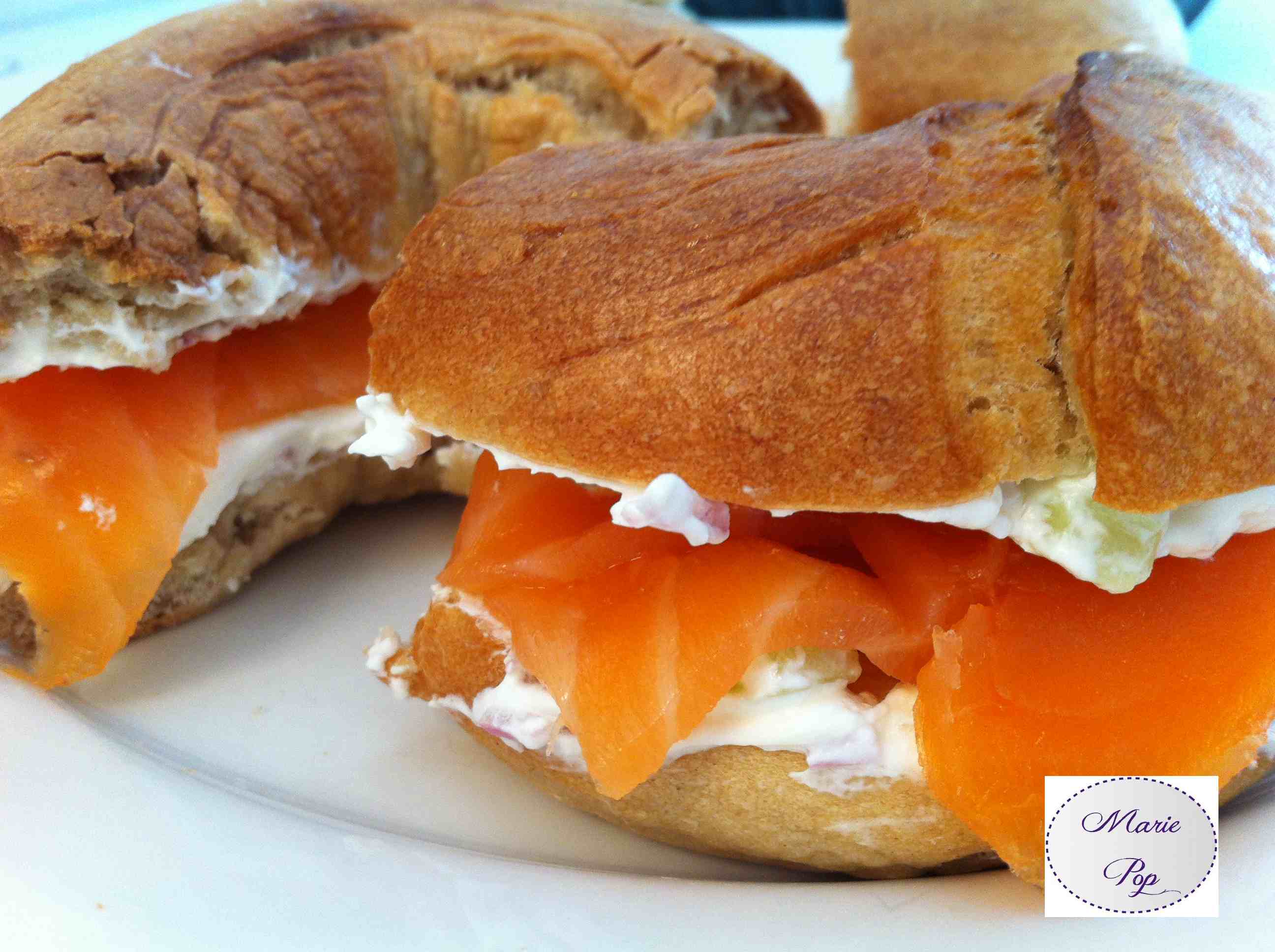 Bagel au saumon fumé - la recette indispensable