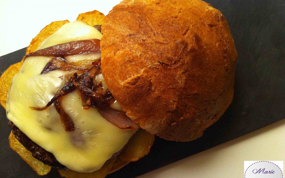 Burger Savoyard à la raclette - la recette